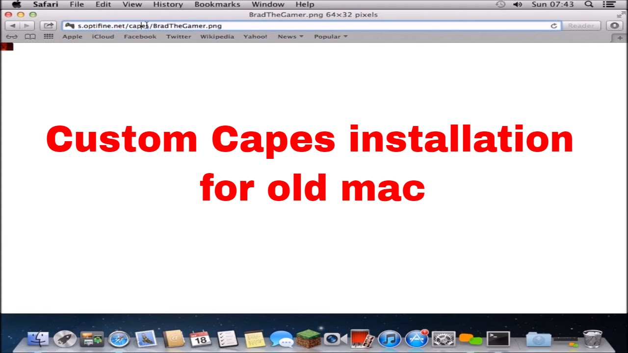 Custom Capes for MAC Tutoral - YouTube