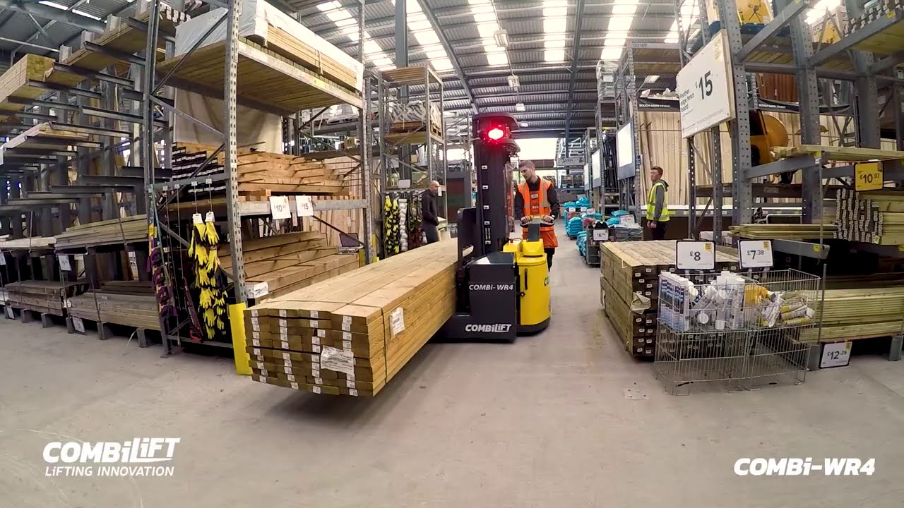 The COMBI-WR4 Pedestrian Stacker - YouTube