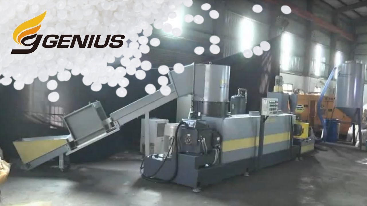 Plastic Recycling Machine | Genius Machinery KRIEGER SERIES - YouTube