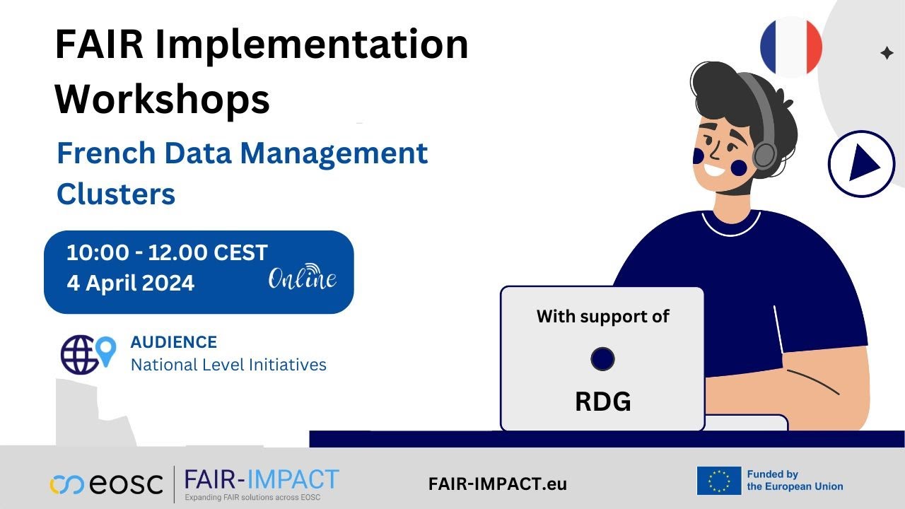FAIR-IMPACT Implementation Workshop: French Data Management Clusters - YouTube
