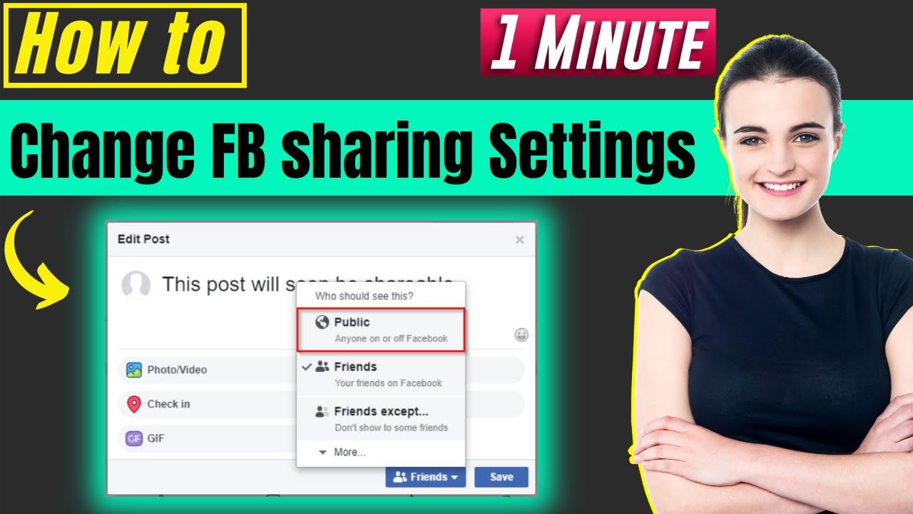 How do i change my sharing settings on facebook 2025 - YouTube