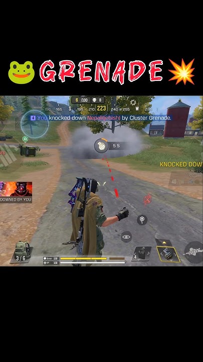 🐸 Grenade 💥CODM BR 😍🔥💯 Codmobile | CODM Pro Setting #shorts #codmbr #codm #cod #ff #ogcod #2025 ...