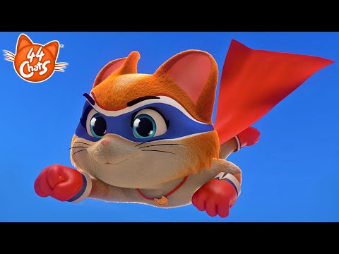 44 Chats | Le Chat Super-héros | Sauvons les petits chatons ! - YouTube