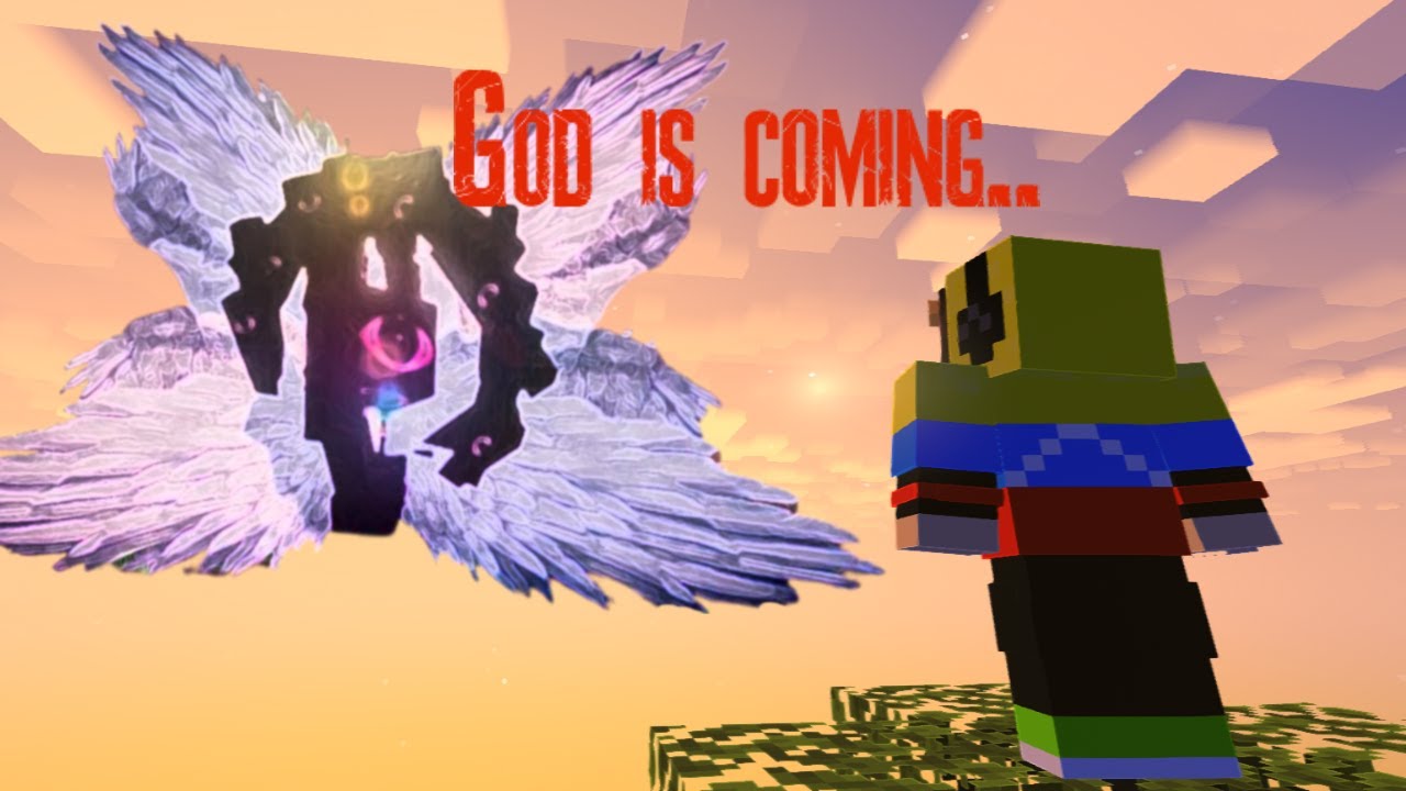 Sobrevivi a DIOS en Minecraft.. - God is coming- SoyFelix - YouTube