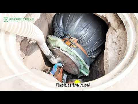UV Liner Installation DN1000 161m - YouTube