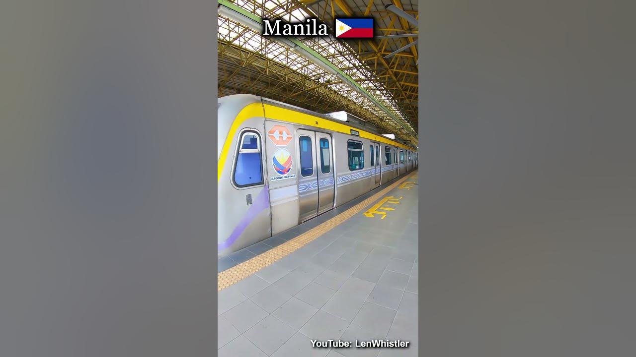 Metro Manila LRT Line 2 (blue) #Manila #LRT #BlueLine - YouTube