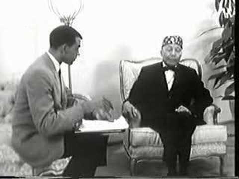 2nd Interview with the Hon. Elijah Muhammad - part 1 - YouTube