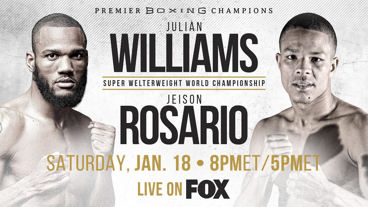 Williams vs Rosario PREVIEW: January 18, 2020 | PBC on FOX - YouTube