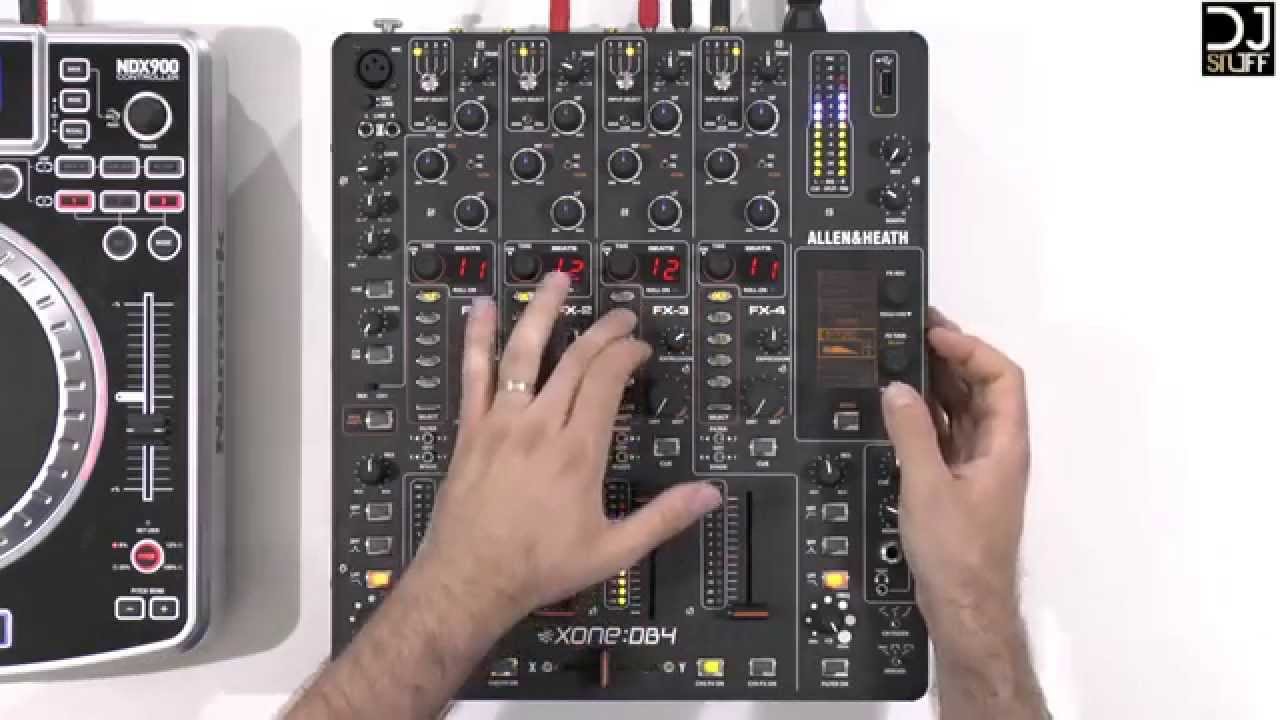 Demo Allen&Heath Xone:DB4 - YouTube