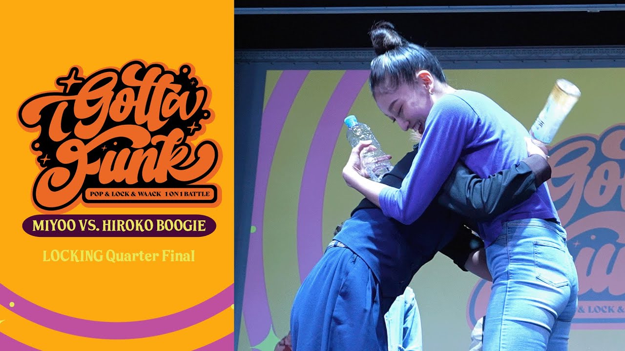 Miyoo vs. Hiroko Boogie - Quarter Final #IGottaFunk #Locking - YouTube