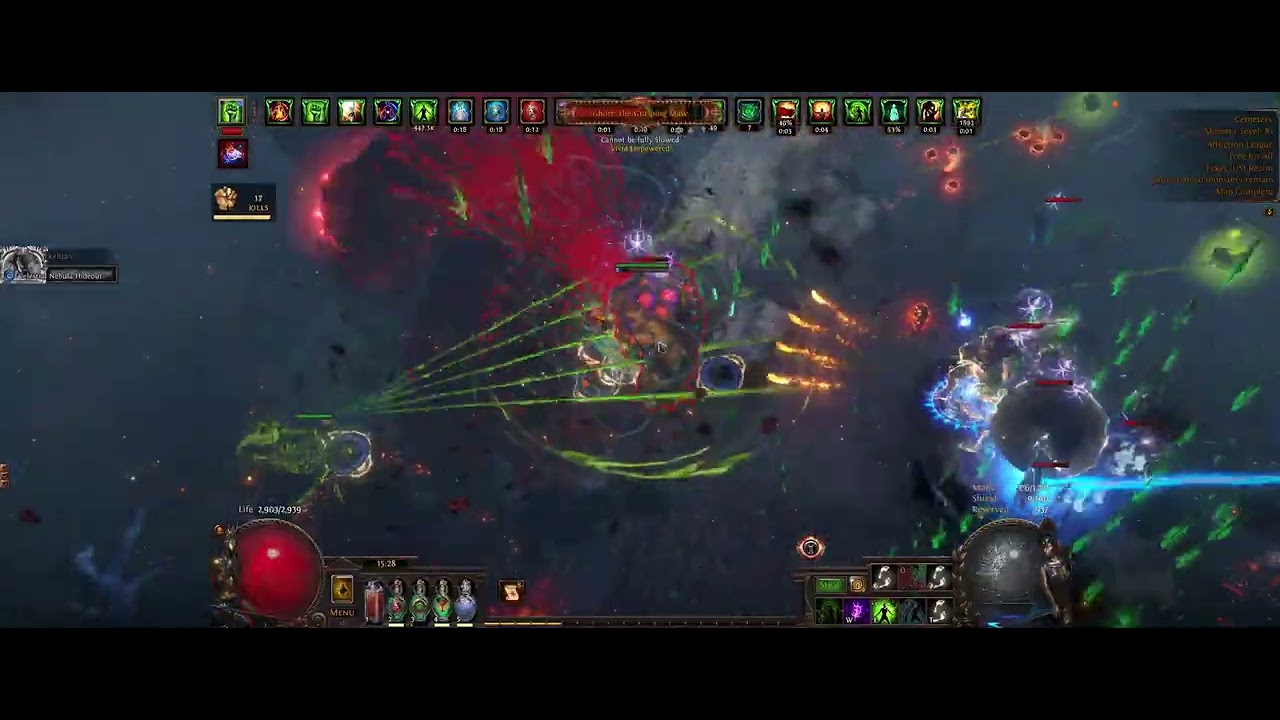 Pathfinder - Cast When Stunned - Blade Vortex - t16 juiced Beyond Boss ...