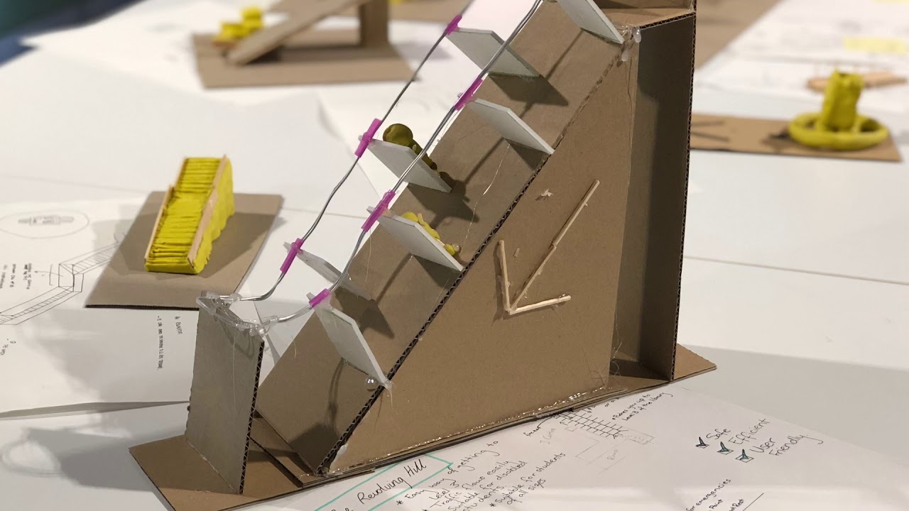 Year 11 Design - Staircase Challenge - YouTube