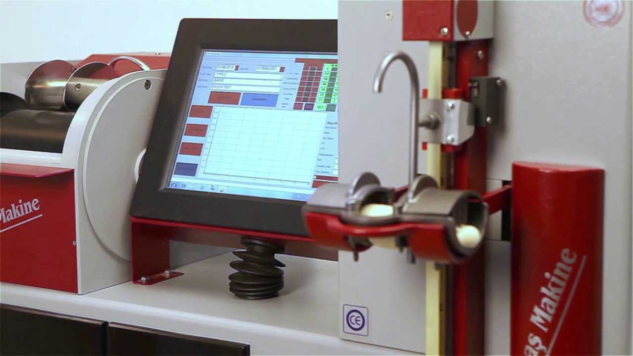 DOUGH TESTING DEVICE - YouTube