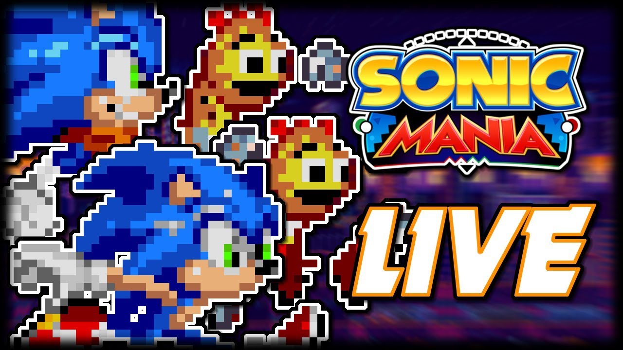 Sonic Mania Mod Double Showcase LIVE | Hedgehogs of Time & Repainted ...