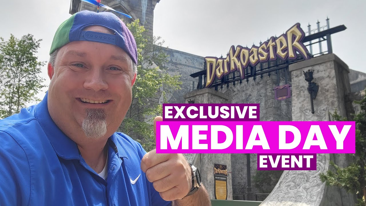 DarKoaster Media Event at Busch Gardens Williamsburg: Clint Novak's ...