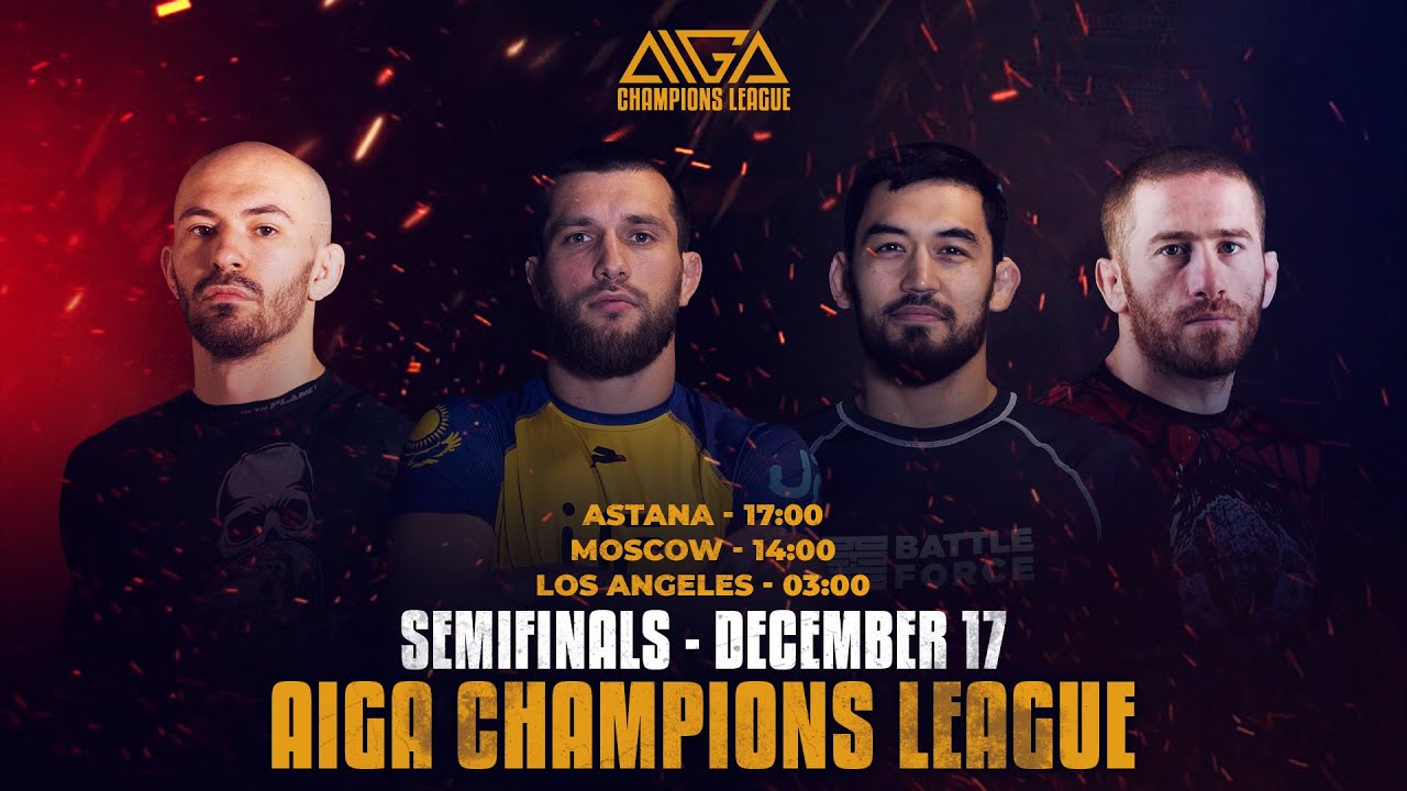 AIGA Champions League SEMIFINALS - December 17 - YouTube