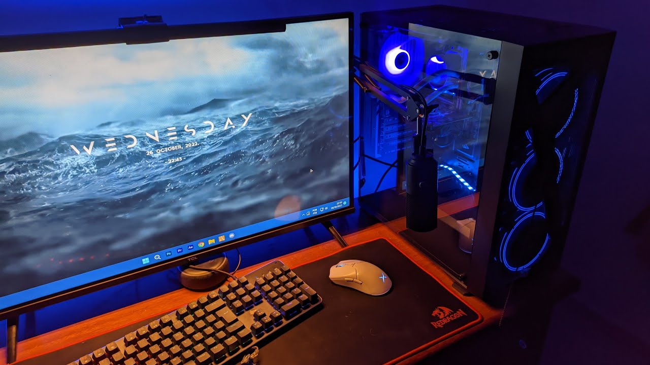 kit de fans do meu pc gamer - fans rise mode - YouTube