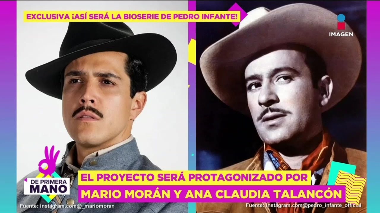 ¡Mario Morán será Pedro Infante en su bioserie a lado de Ana Claudia ...