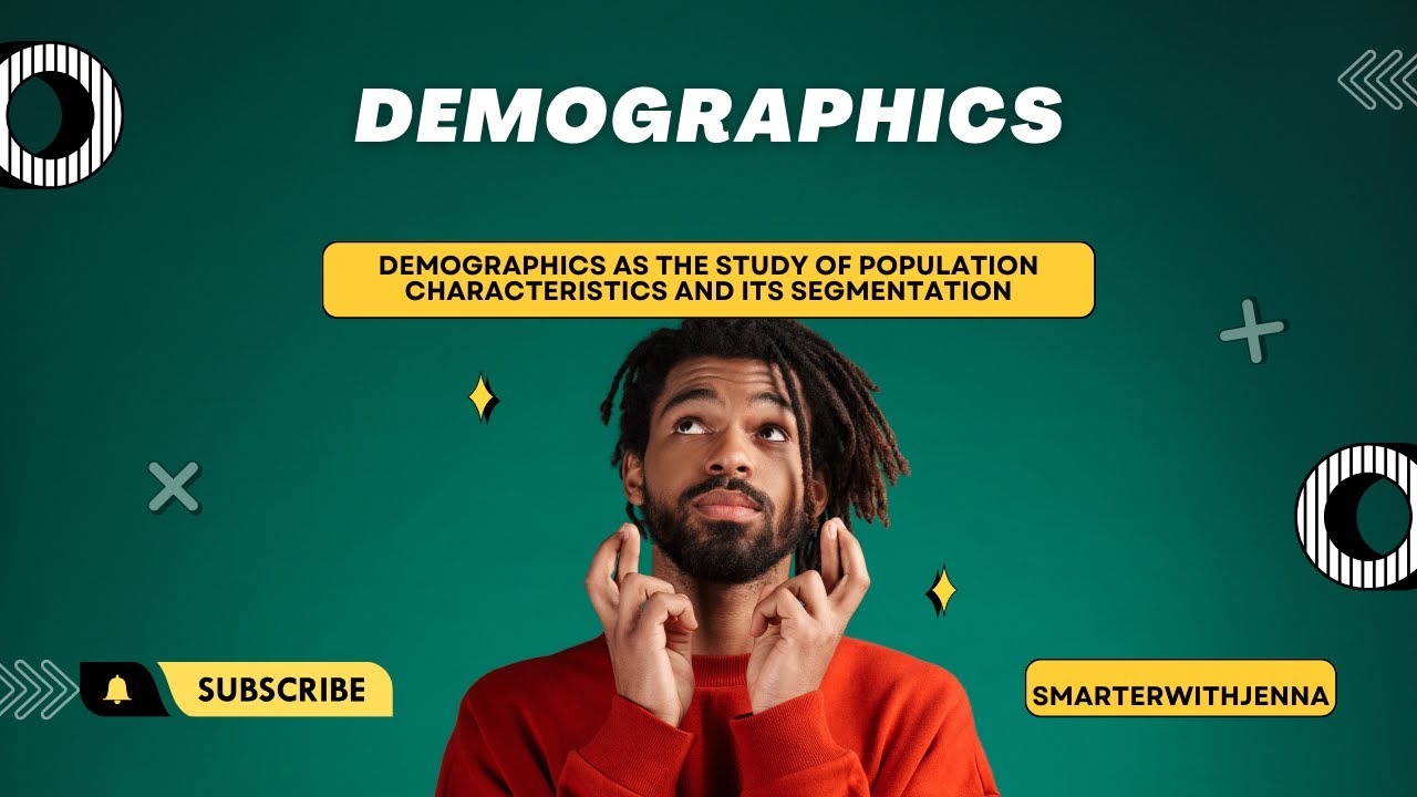 Demographics as the study of population characteristics and its ...