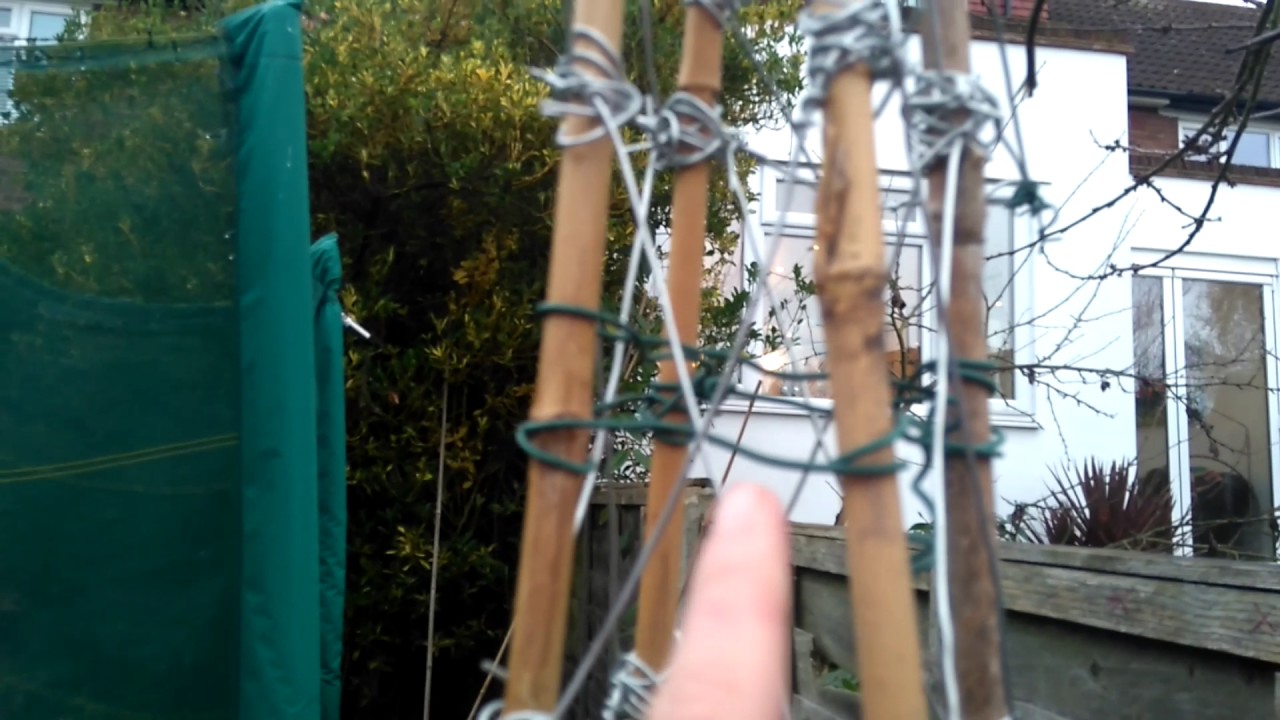 How to build a stick pylon Part 2 - YouTube