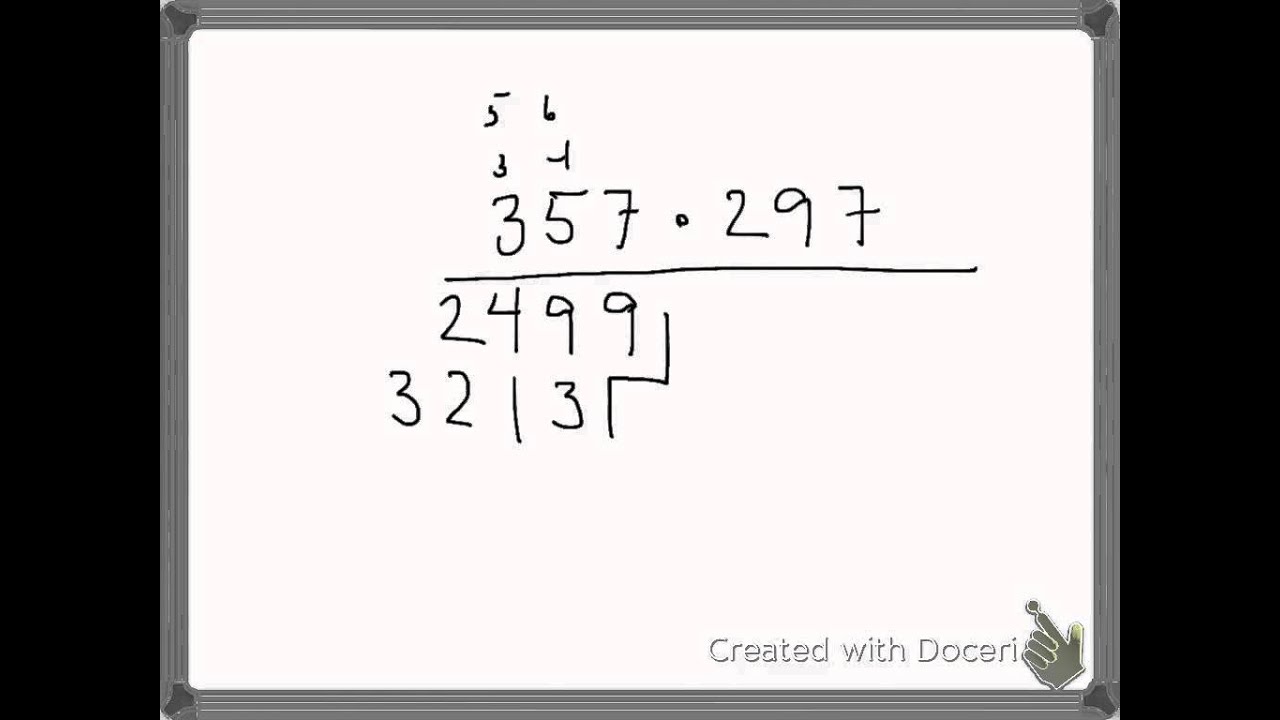 multiplikasjon med tre siffer - YouTube