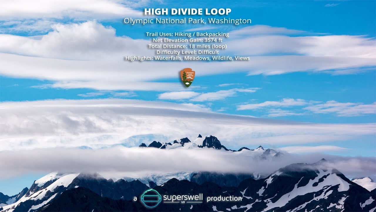 Backpacking Olympic National Park's High Divide Trail Loop - YouTube