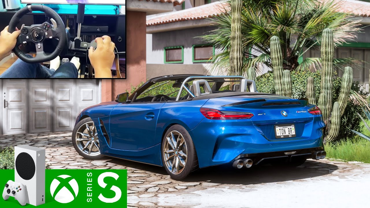 Forza Horizon 5 (Xbox Series S) BMW Z4 M40I | Steering Wheel Gameplay ...