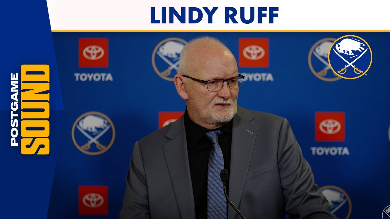 "We Gotta GO" | Lindy Ruff After Buffalo Sabres 4-2 Win Over Carolina ...