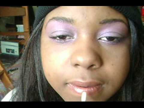 Birthstone Makeup Tutorial Febuary Amethyst - YouTube