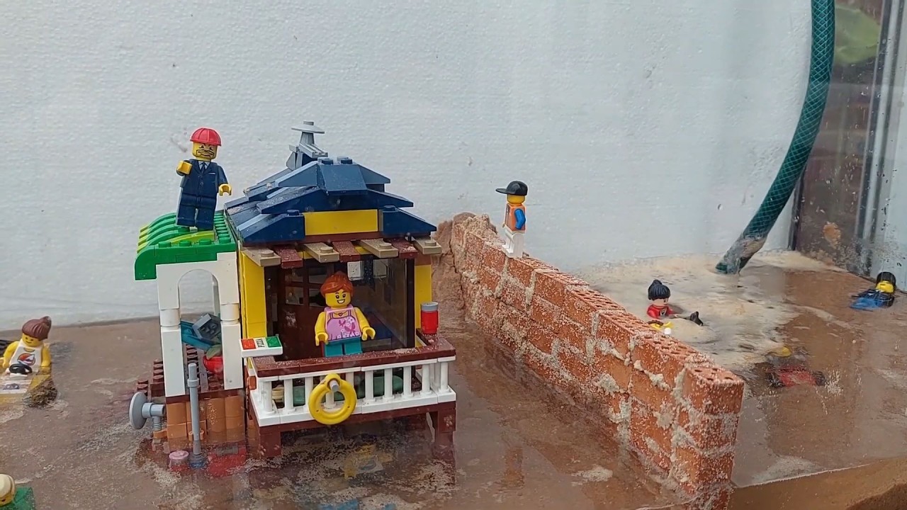 Lego Dam Breach Experiment The Great Escape: Water's Fury #3 - YouTube