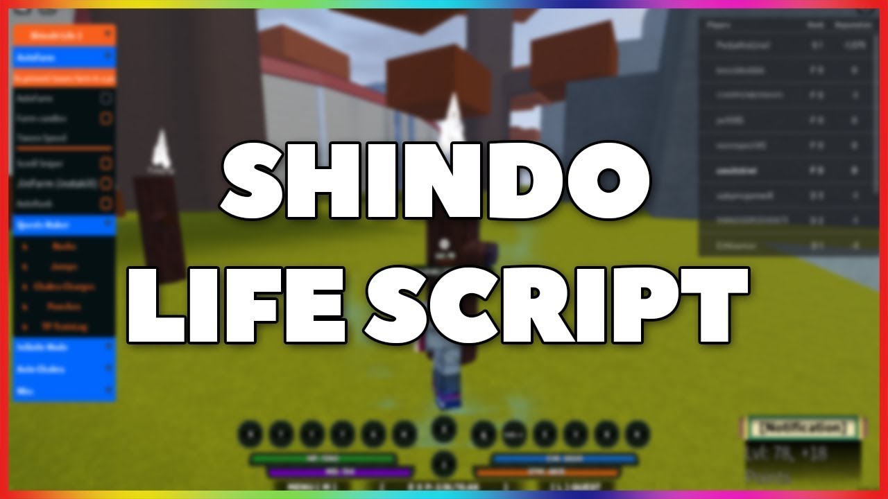 ⚡️ Roblox Shindo Life Script Hack Auto Farm, Inf Spins, Auto War and ...