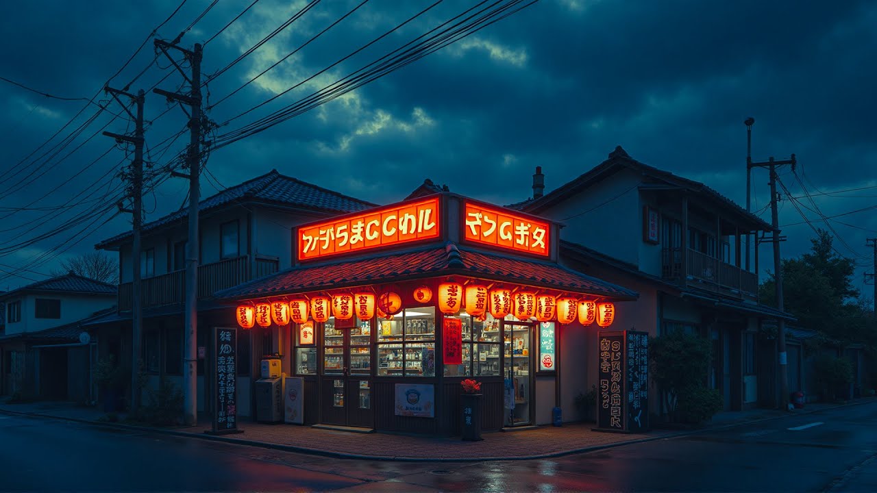The most Relaxing Lofi Coffee Shop Vibes on a Rainy Day 🎧 Japan Coffee ...