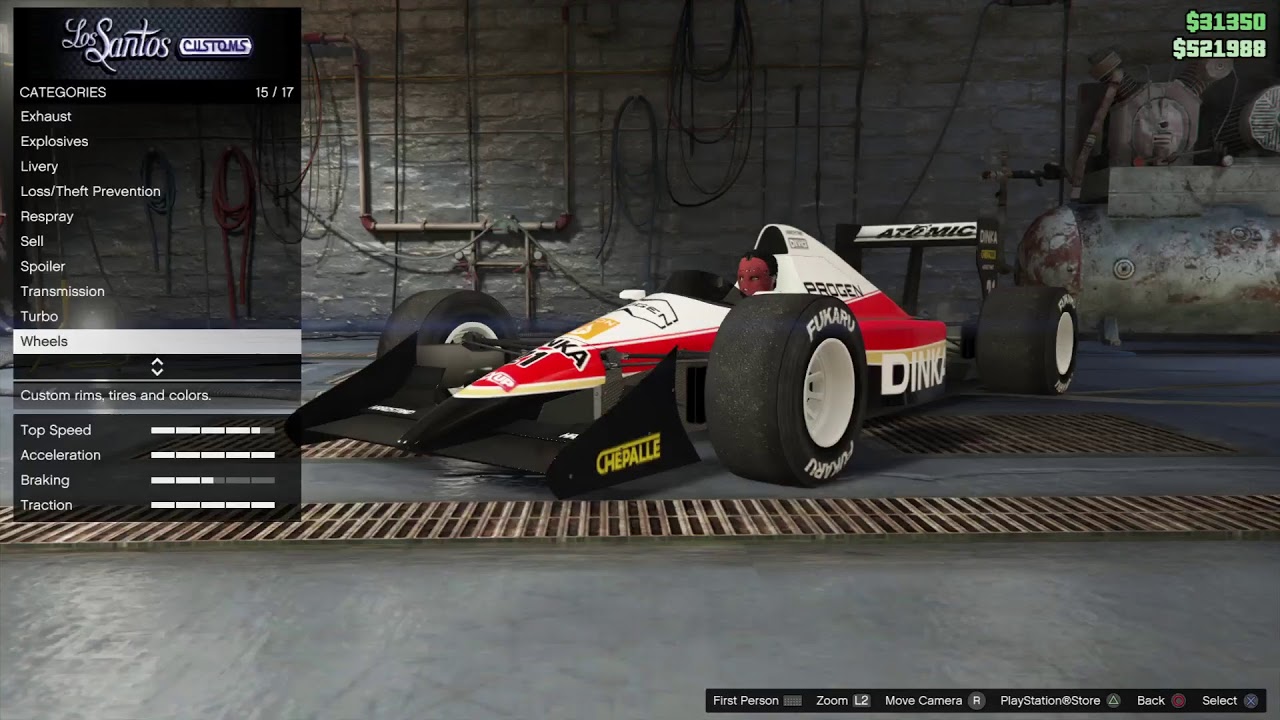 Testing my new PR4 F1 Car Full upgrades - YouTube