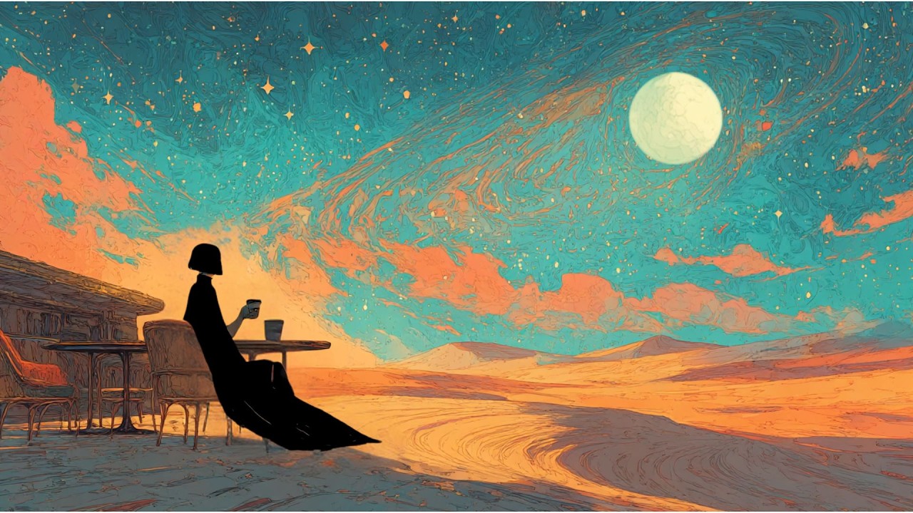 Cafe Under a Desert Moon | Psychedelic Cosmic Chill Rock - YouTube