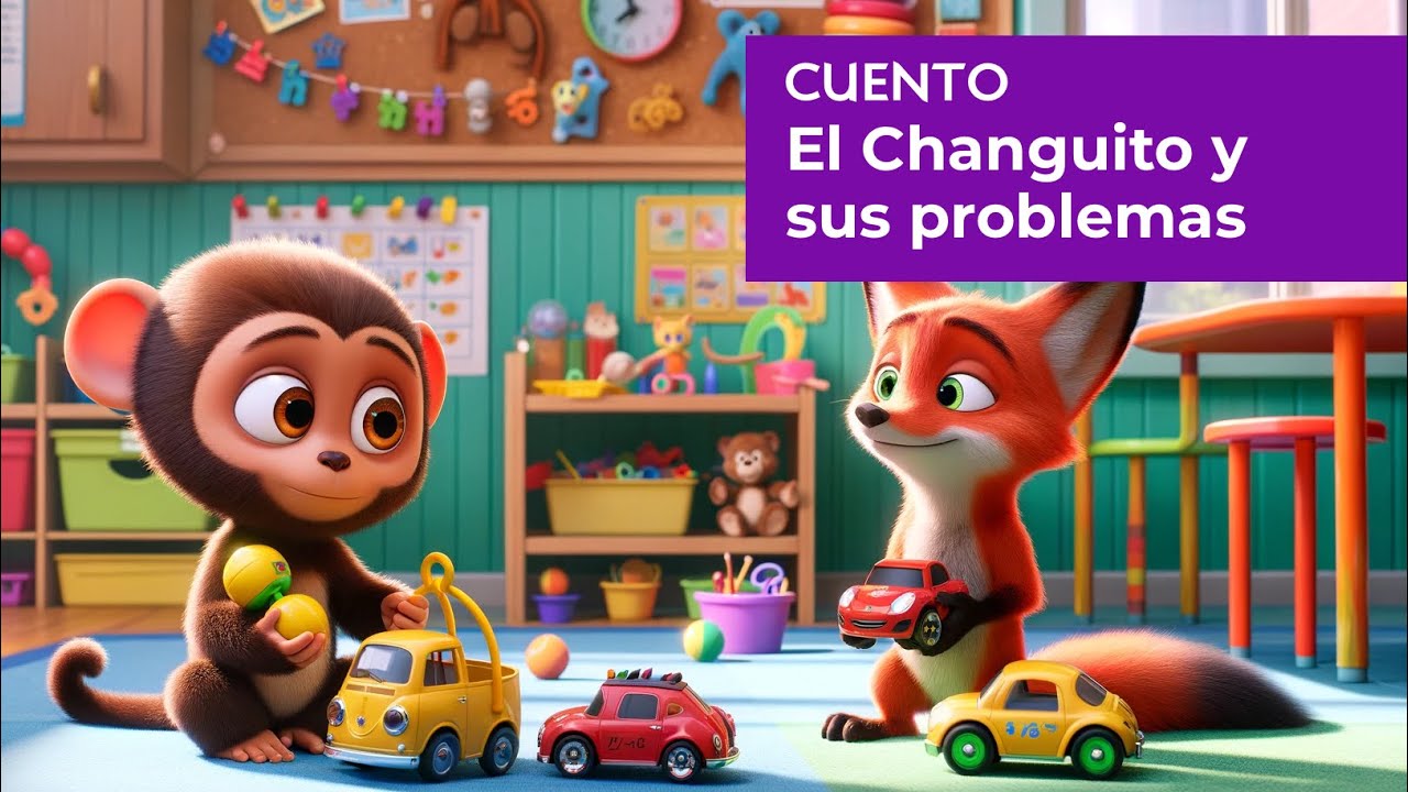 El changuito y sus problemas - Cuento para niños pequeños - YouTube