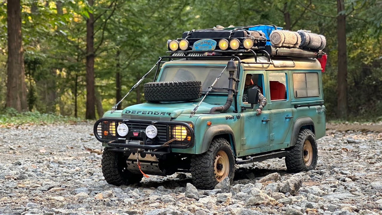 2023 Going to the Fall Mountains: Boom Racing BRX02 Defender 110 - YouTube