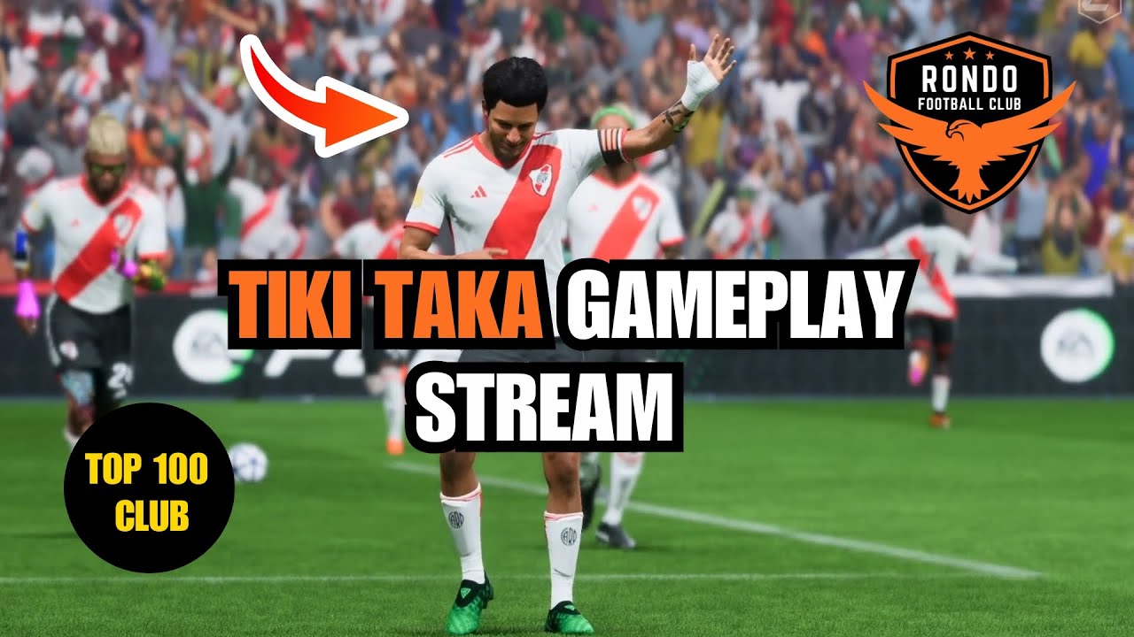 🔴LIVE – Top 100 Club | Tiki Taka Gameplay - YouTube