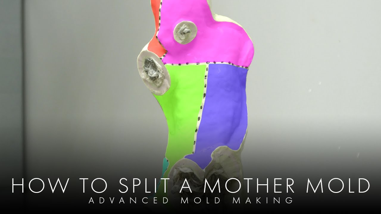 How To Split A Mother Mold - Advanced Mold Making - YouTube