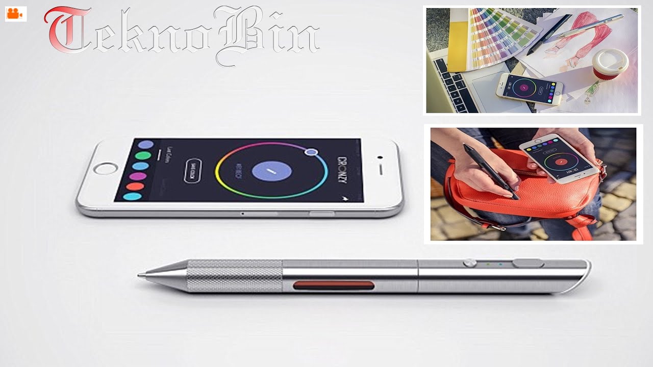 Futuristic 'Cronzy' pen lets you write in 16 MILLION colours | TeknoBin ...