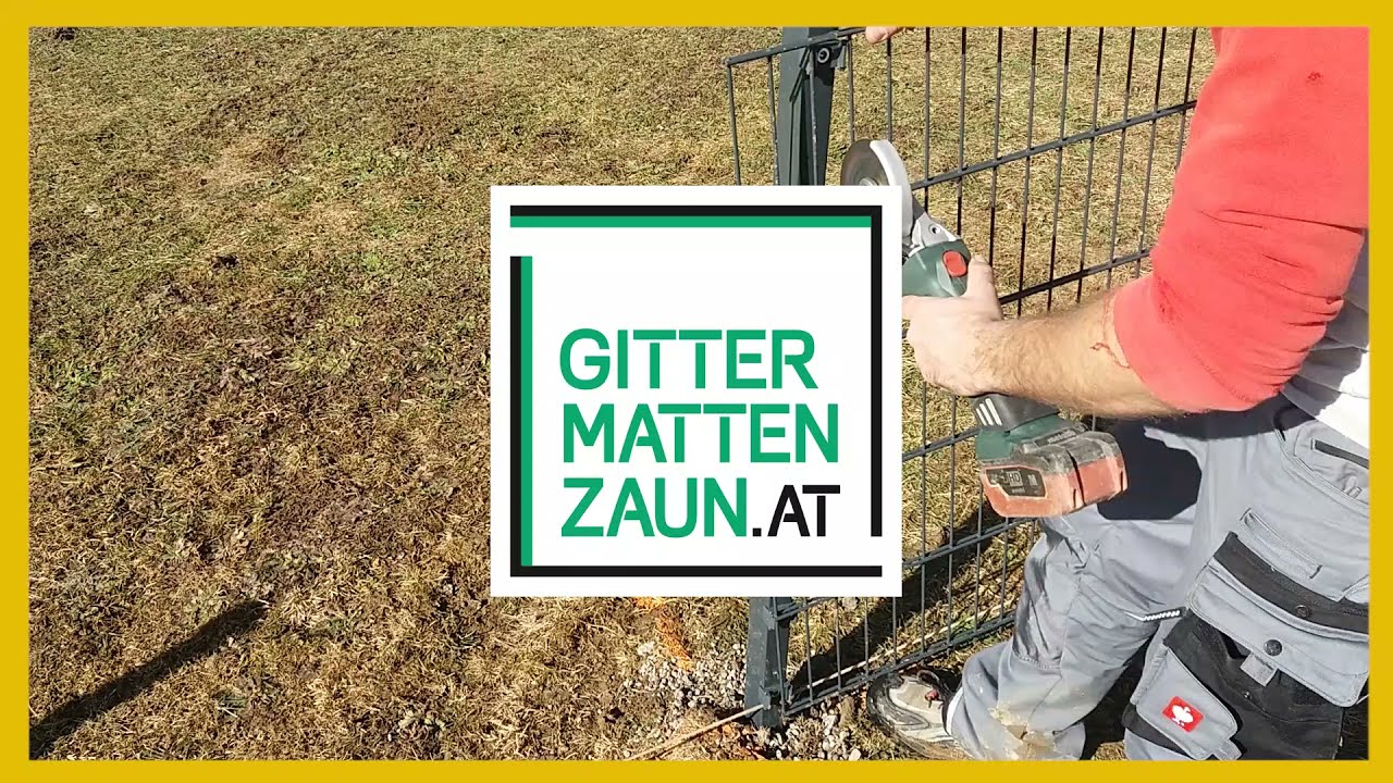 ANLEITUNG | Gittermatten verbinden/einhängen - YouTube