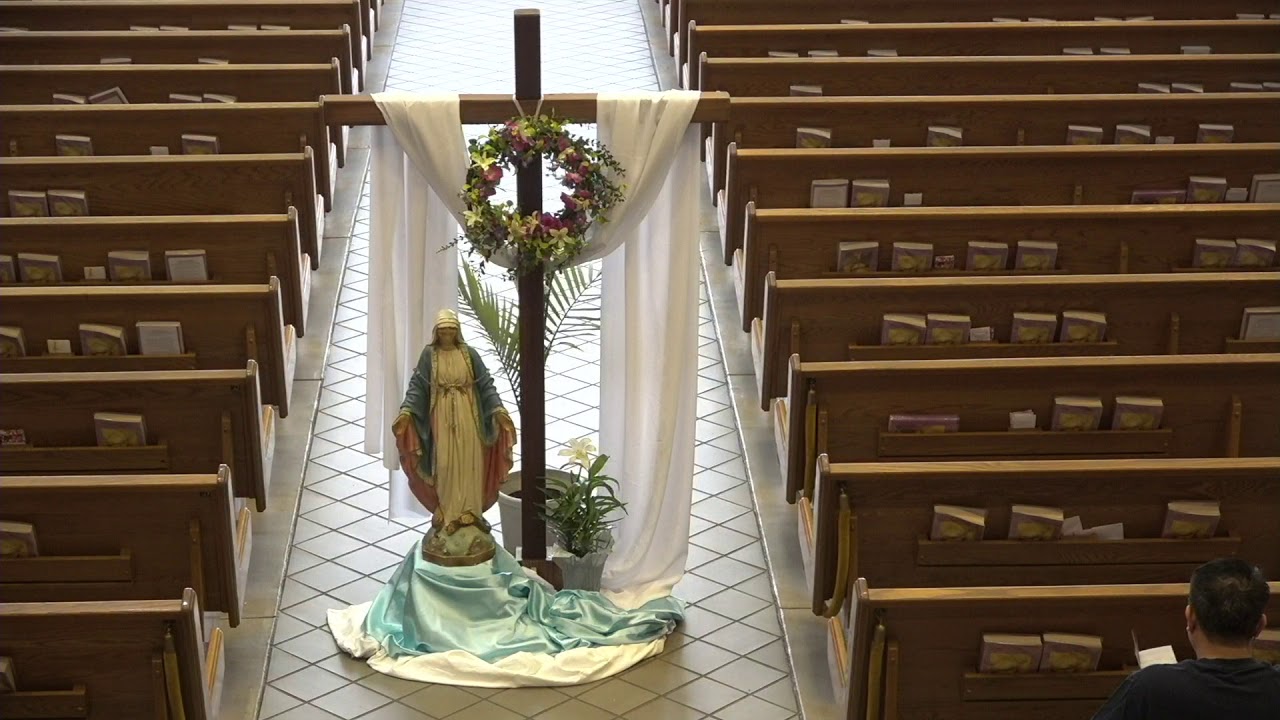First Saturday Mass with Rosary 5/2/2020 - YouTube