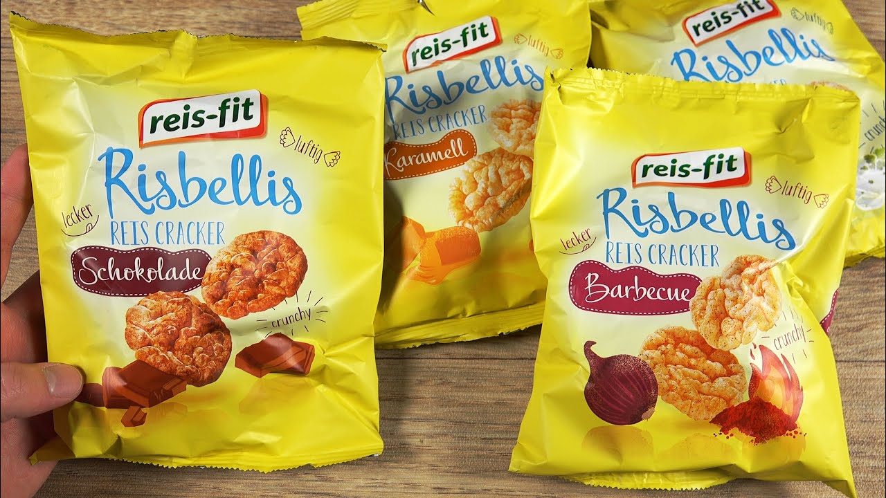 Risbellis REIS CRACKER - Barbecue Sour Cream Karamell Schokolade (Reis ...