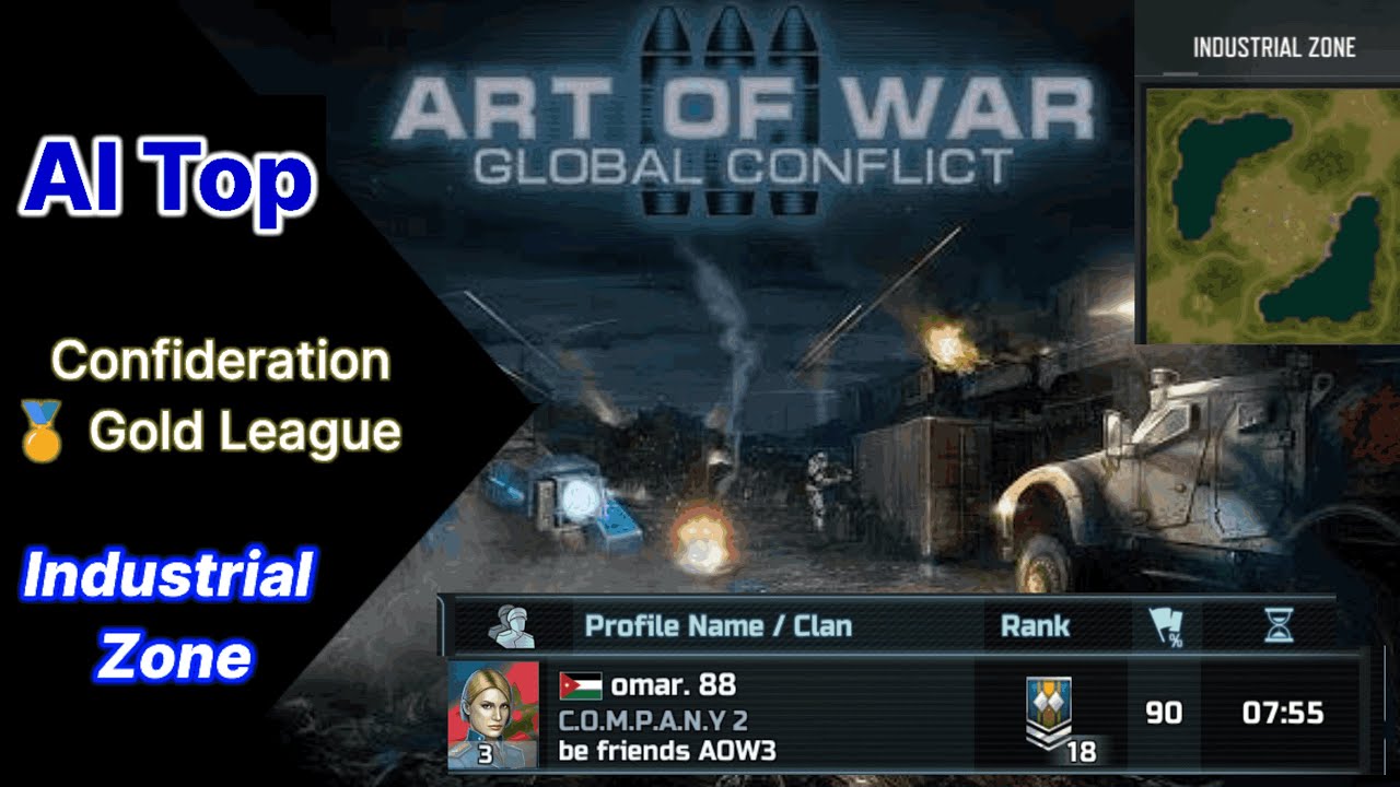 AI Top 😉 || Industrial Zone Map || Art of war3 - YouTube