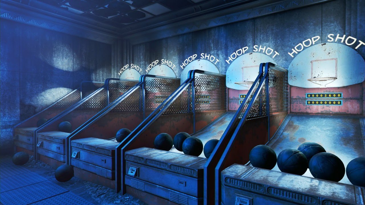 Fallout 4: Wasting Time In the Awesome Nuka-World Arcade - YouTube