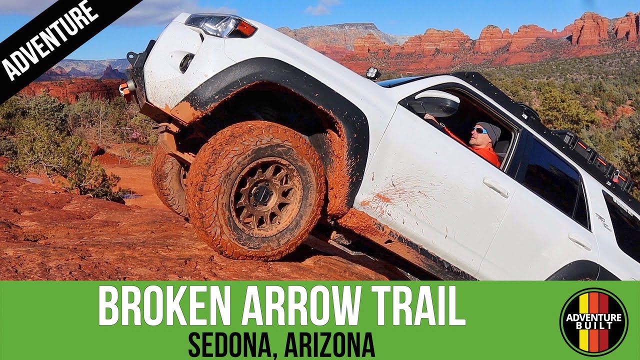BROKEN ARROW TRAIL, SEDONA AZ | MUDDY STEEP ICONIC TRAIL -TACOMA VERSUS ...