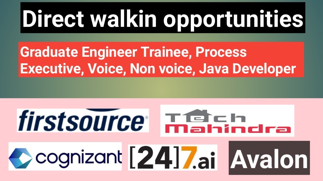 8 Exciting opportunities for freshers || Software Jobs || Direct walkin drive || Don't miss ...