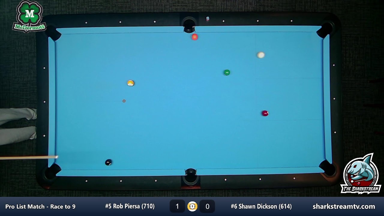 Pro List Match - #5 Rob Piersa vs. #6 Shawn Dickson [1/7/2026] - YouTube