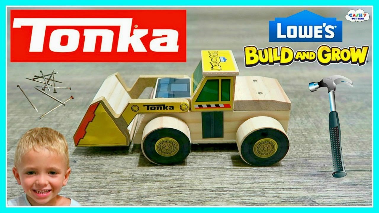 Lowe’s Build & Grow TONKA Front End Loader Toy Review - YouTube