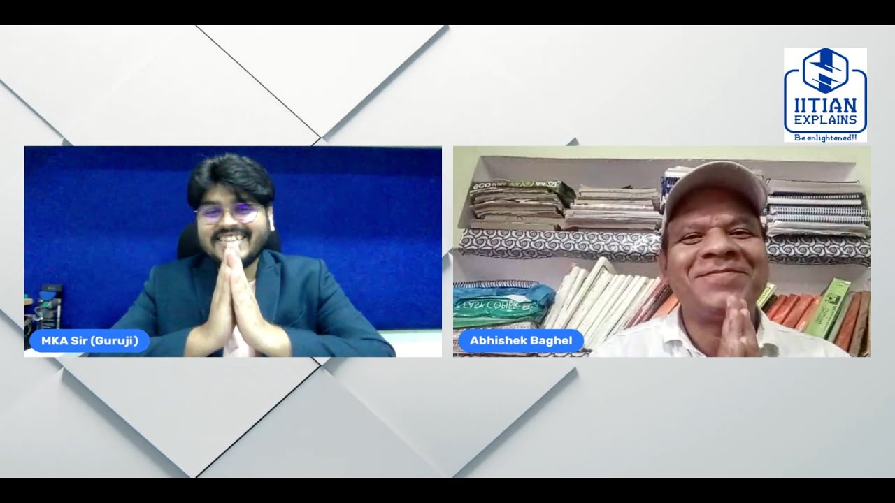 His Father made me Cry 🥲 | JEE Adv Rank 158 | MKA Sir - YouTube