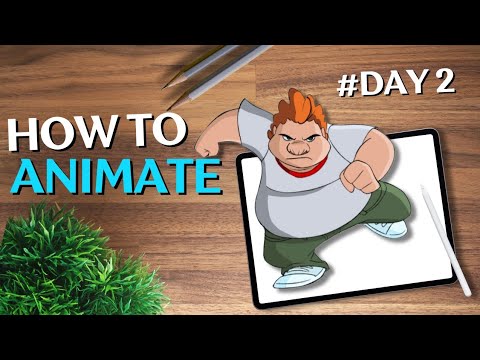 How I draw this Animation for beginner Day 2 - YouTube